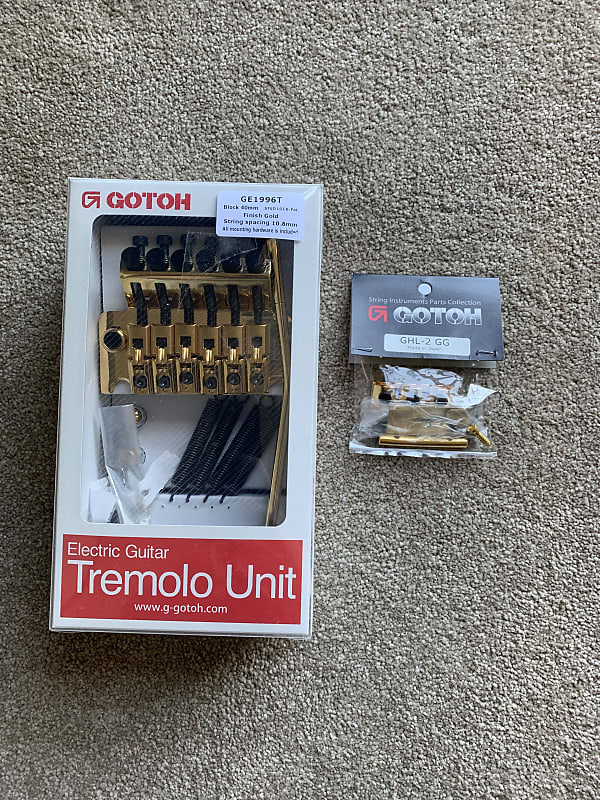 Gotoh GE1996T Floyd Rose - Gold and 43mm Gotoh Nut | Reverb