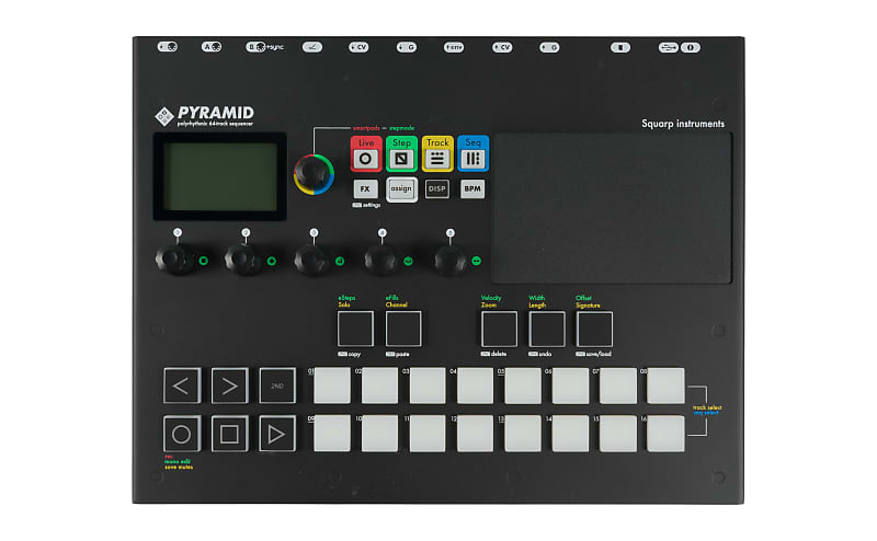 Squarp Pyramid MK3 MIDI + CV Sequencer [USED] | Reverb