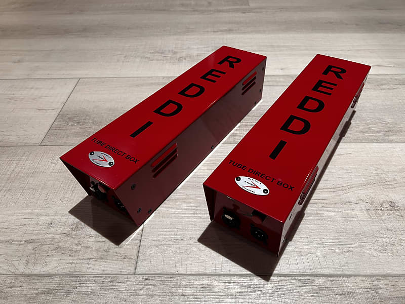 A-Designs Audio REDDI Tube Direct Box 2010s - Red | Reverb