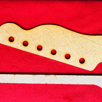 Electric Guitar routing template - Telecaster | Reverb