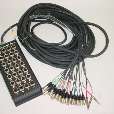 Rapco Horizon Stage Series 100' 16-Channel/4-Return Snake | Reverb