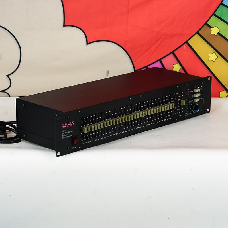 Used Ashly GQ131 31-Band Equalizer with Variable High Pass | Reverb Used Ashly GQ131 31-Band Equalizer with Variable High Pass | Reverb