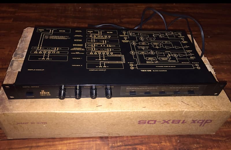 dbx 1BX-DS 1-Band Dynamic Range Controller - Black | Reverb