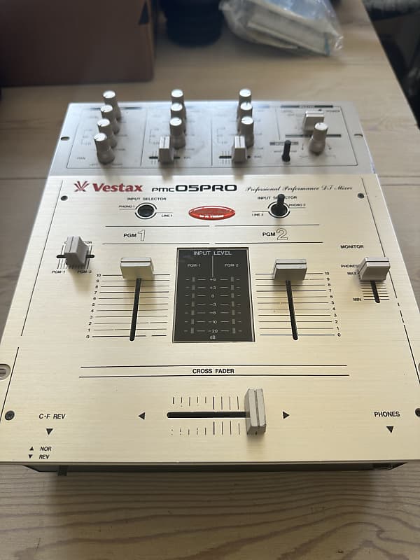 Vestax 05 pro Q limited- all gold faceplate | Reverb