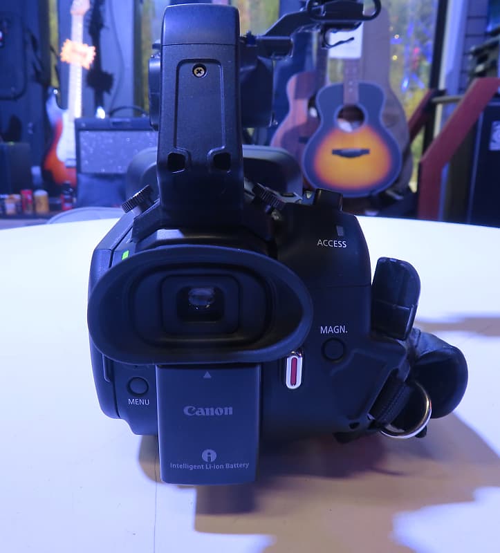 Canon XA50 Professional 4K UHD Camcorder with case and stand | Reverb