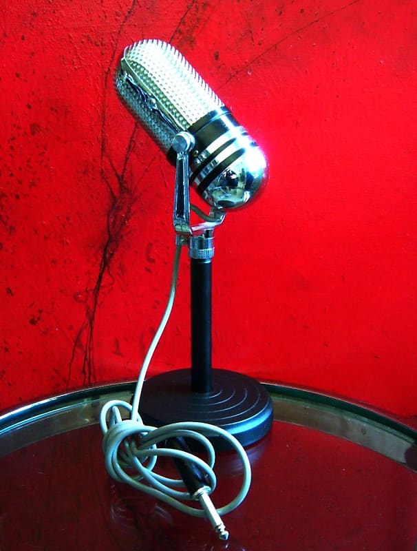 Vintage 1960's Calrad 500C crystal pill microphone High Z | Reverb