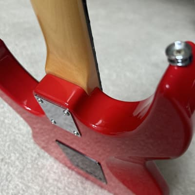 Beautiful Yamaha RGZ121P 1991 - Vivid Red With Hard Shell | Reverb