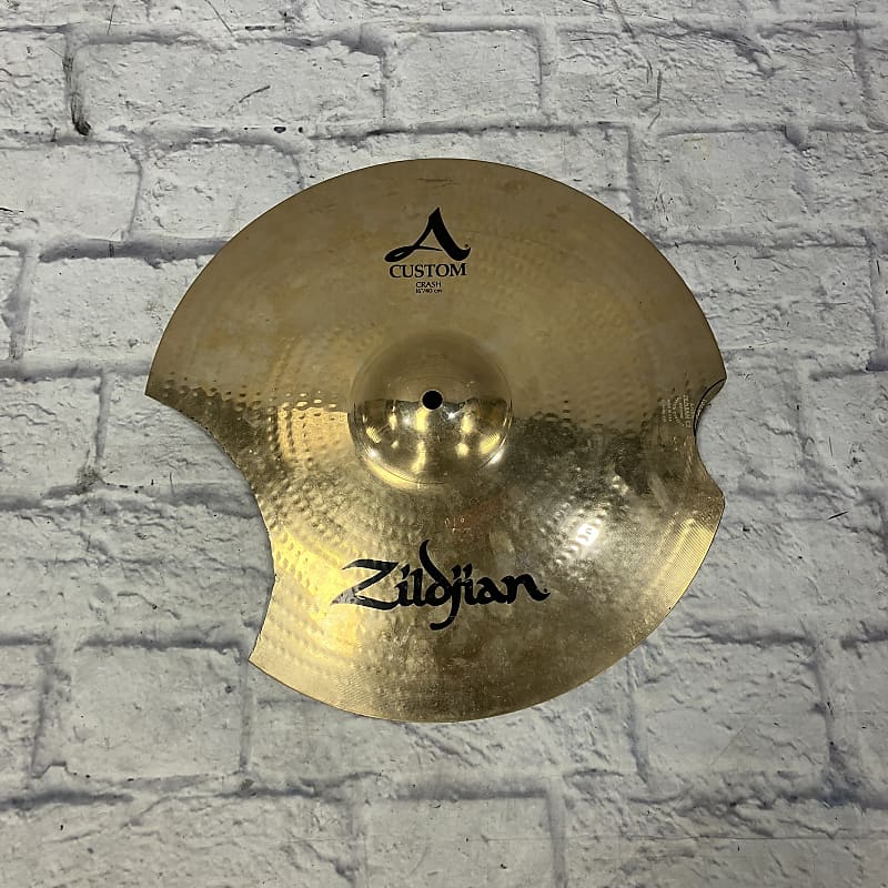 Zildjian 16 A Custom Crash Cymbal CUT DOWN | Reverb