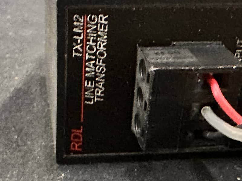 Radio Design Labs Rdl Tx Lm2 Line Matching Transformer Reverb