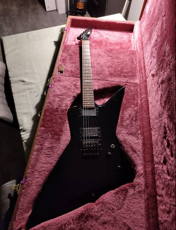 ESP LTD EX-350 - Black | Reverb