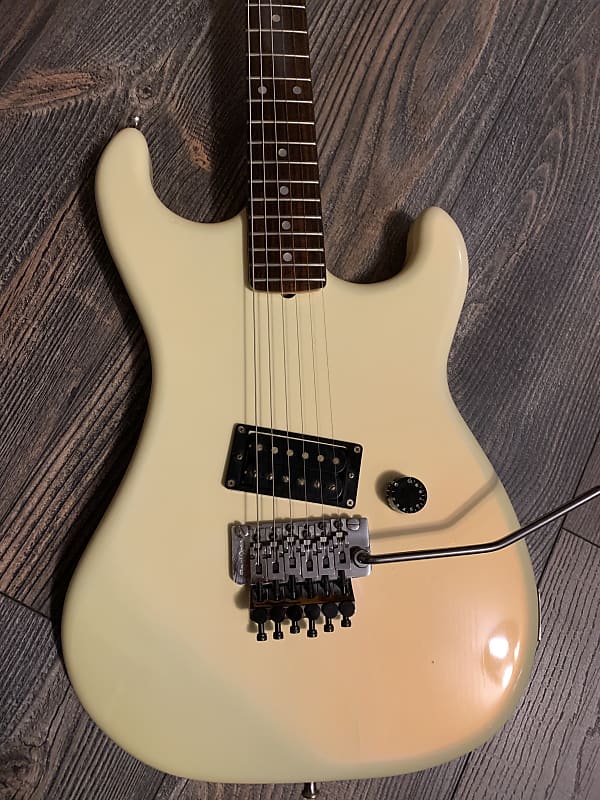 Kramer JK1000 1980s - Flip Flop Cream Pink Very Clean | Reverb