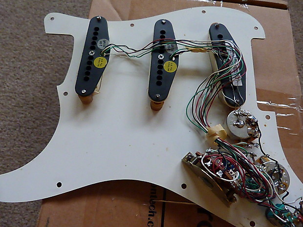 DiMarzio Loaded HS-3 HS-2 Custom Pickguard Eric Johnson | Reverb
