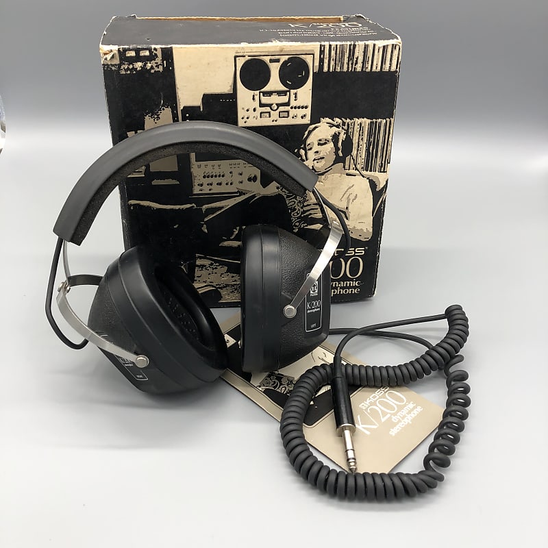 Vintage Koss K/200 Stereo Headphones (with original box and | Reverb