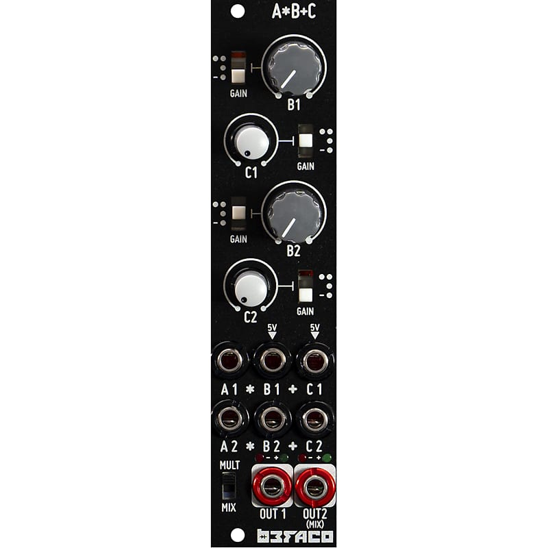 Befaco A*B+C - VCA Modular Synthesizer | Reverb