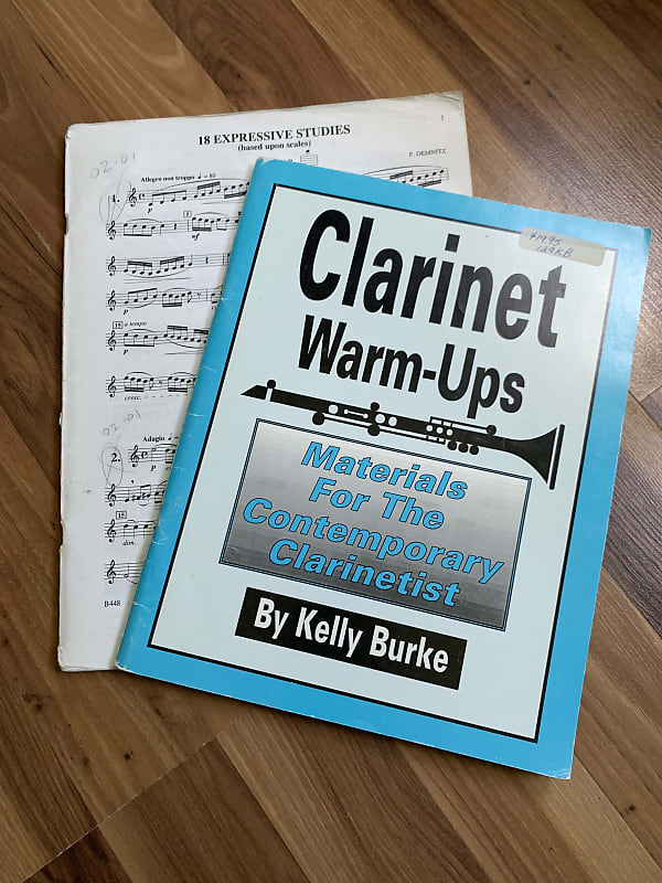 Clarinet Warm-up & Etude Books | Reverb