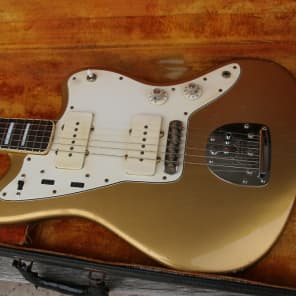 Danocaster Jazzmaster Offset Firemist Gold | Reverb