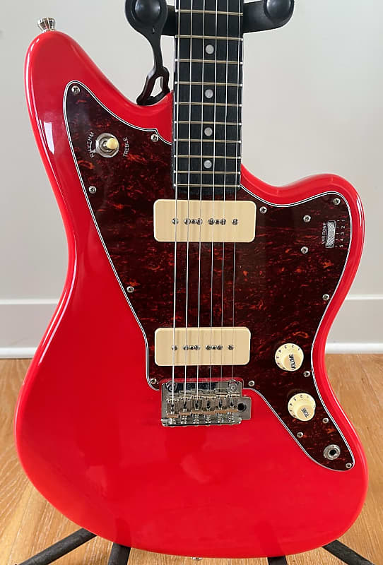 Tagima TW-61 - Fiesta Red Jazzmaster Offset with Upgrades | Reverb