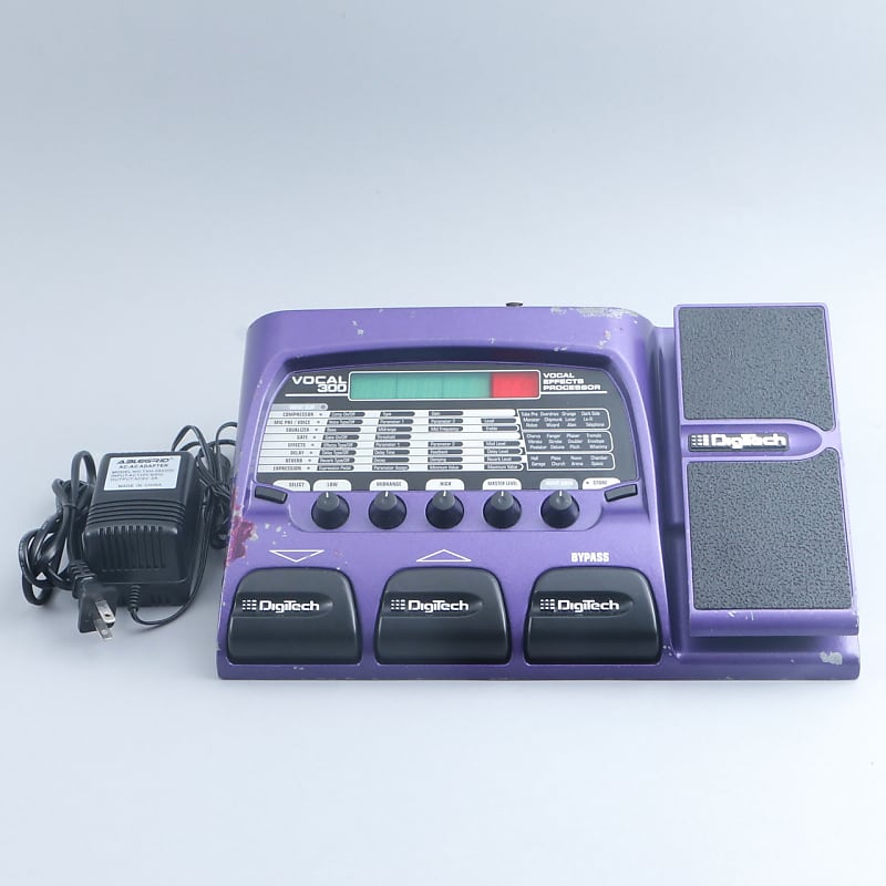 Digitech Vocal 300 Vocal Effects Pedal P-25611 | Reverb