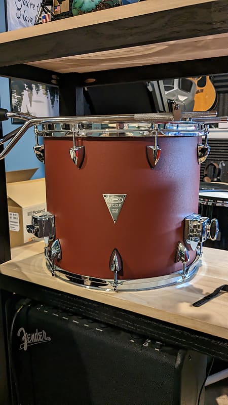 OCDP Venice 14" x 12" Floor Tom - Tuscan Red | Reverb