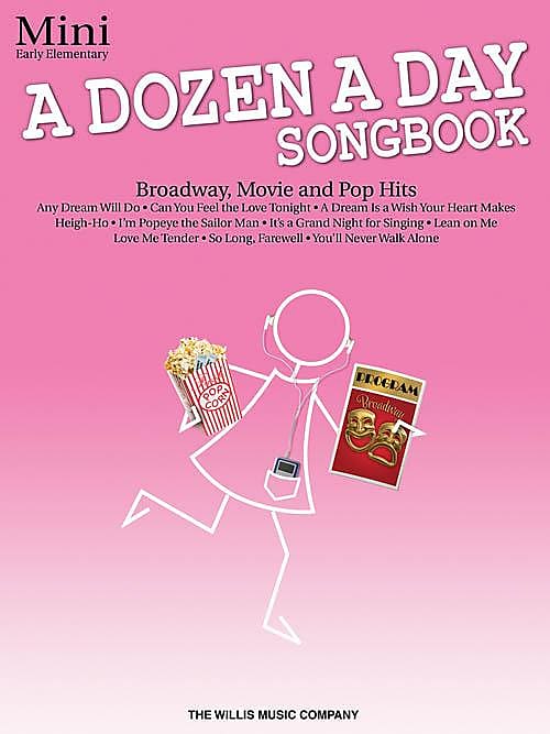 A Dozen a Day Songbook - Mini Willis Music Softcover | Reverb