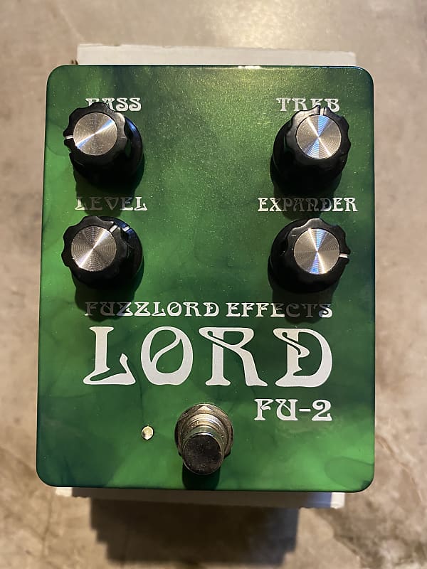 FuzzLord FU-2 Limited Edition Smoke Green | Reverb
