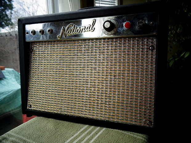 National 1210 Tube Amp by Valco 1960's Made in USA | Reverb
