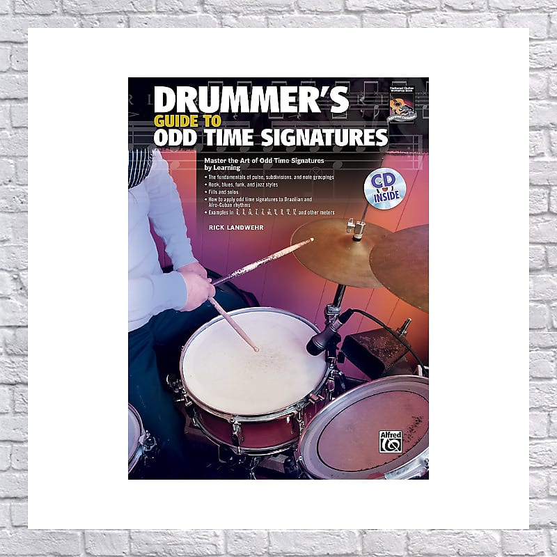 Alfred Drummer's Guide to Odd Time Signatures (Book/CD) | Reverb