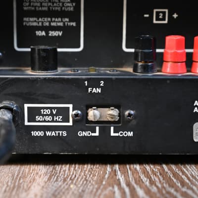 (C12319) Altec Lansing Model 1270 Power Amplifier | Reverb