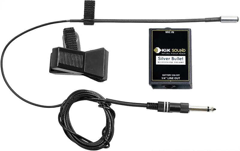 K&K Sound Silver Bullet Instrument Microphone | Reverb