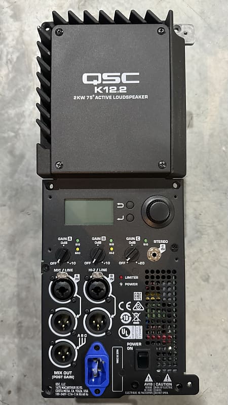 QSC K12.2 Amp Module Fully Working 100% | Reverb