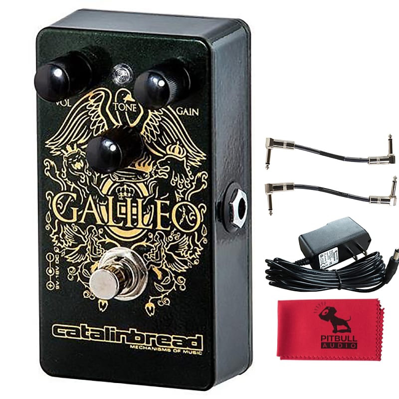Catalinbread Galileo Distortion Pedal w/ Power Supply, Patch | Reverb