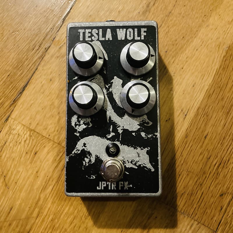 JPTR FX Tesla Wolf V2 - Ultra versatile Overdrive Pedal Grey | Reverb