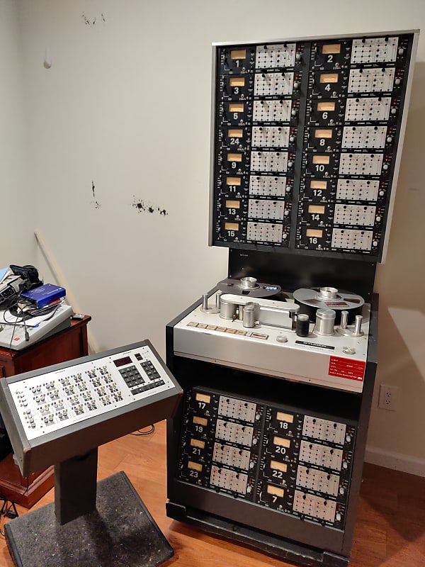 Studer A80 24 Track 2" Analog Tape Recorder Mk1 W/Remote & | Reverb