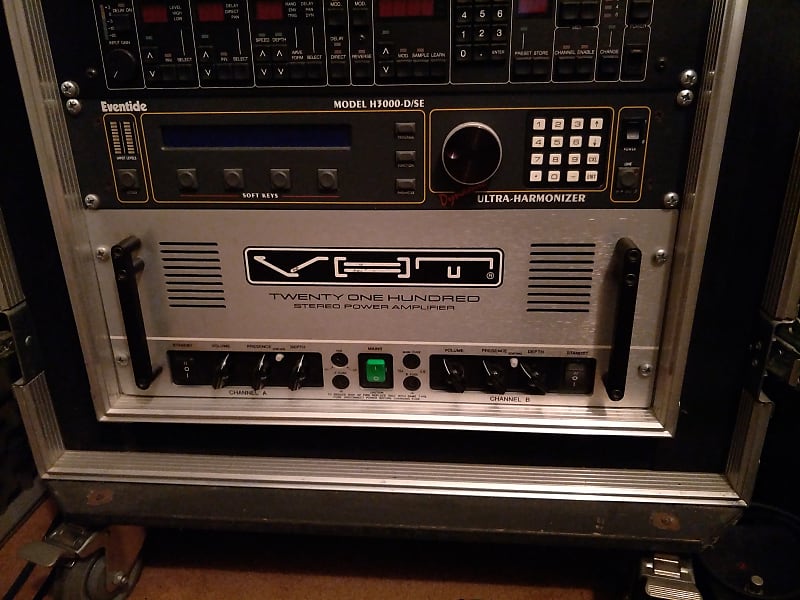 VHT 2100 Stereo Power Amp Brushed Silver | Reverb