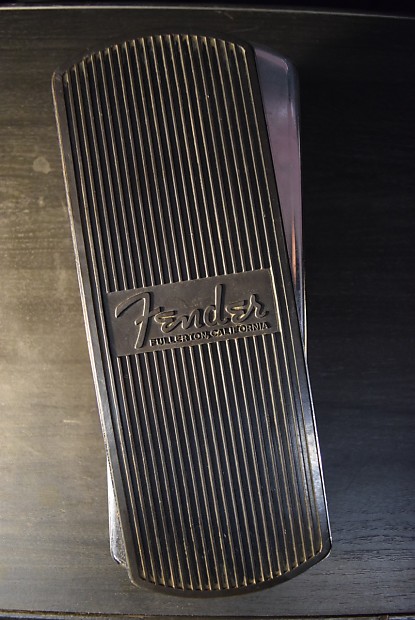 Fender Volume & Tone Pedal - Vintage 60's | Reverb