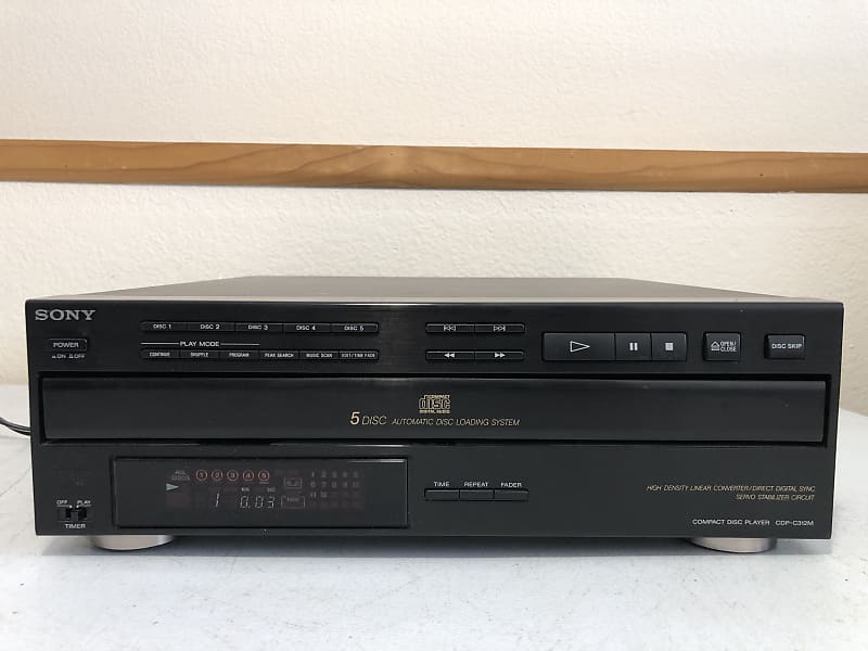 Sony CDP-C312M CD Changer 5 Compact Disc Player HiFi Stereo | Reverb