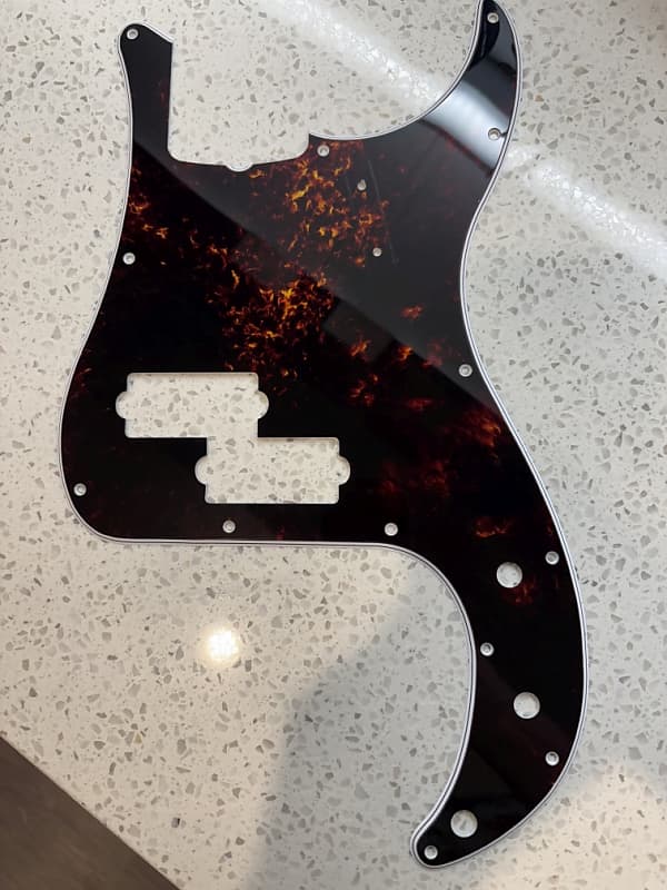 Spitfire Tortoise Shell Pickguard - Precision Bass | Reverb