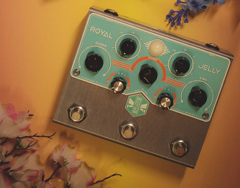 Beetronics Royal Jelly Overdrive/Fuzz (Limited Edition Bee | Reverb