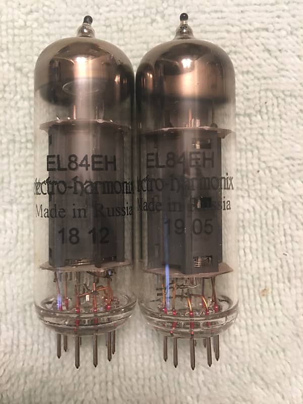Pair (2) Electro-Harmonix EL84 Vacuum Tubes | Reverb