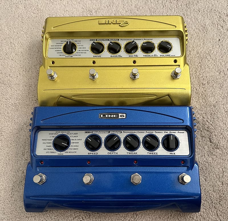 Line 6 MM4 Modulation & Line 6 DM4 Distortion Modelers | Reverb
