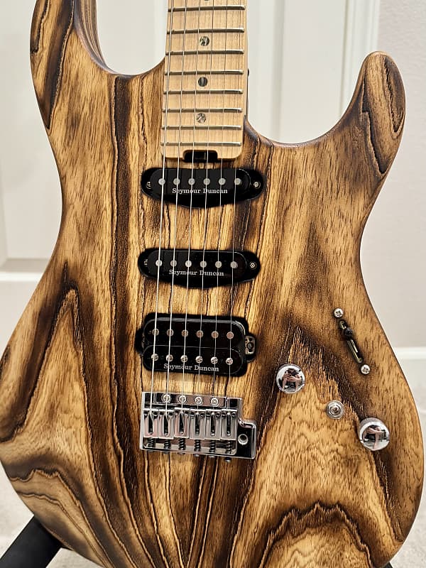 ESP Original Custom Shop Snapper AS-M Driftwood/Burner Satin | Reverb