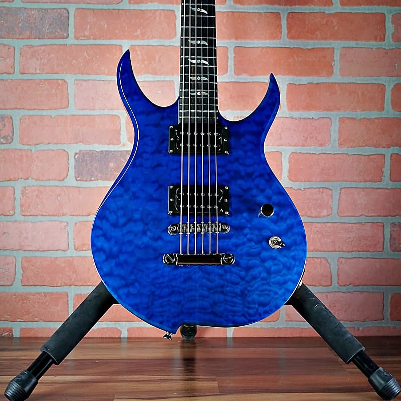 Bernie Rico Jr VIP 1 of 5 in Trans Blue Finish made in USA in | Reverb