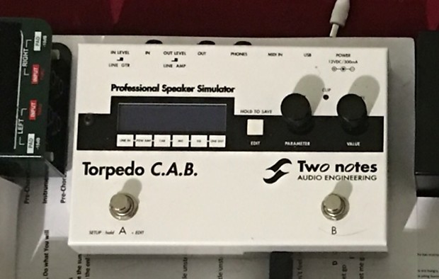 Two Notes Torpedo CAB White | Reverb