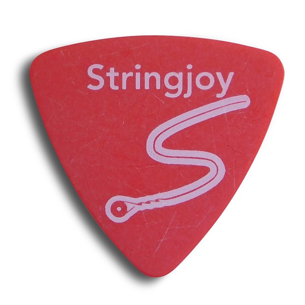 Stringjoy .50mm Bright Red Tri-Tip Picks - 10 pack | Reverb