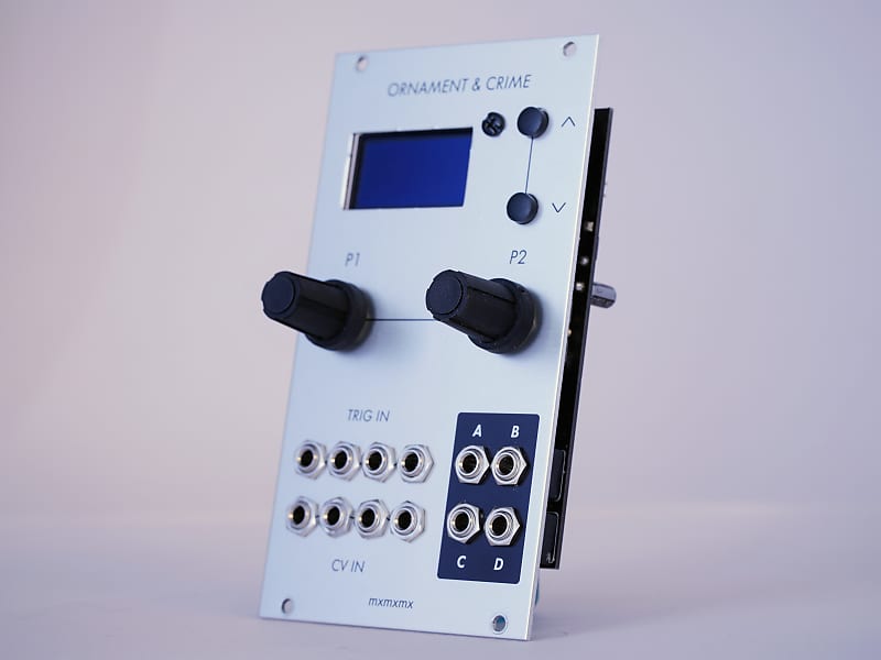 Mxmxmx Ornament and Crime O_C with Grayscale aluminum panel | Reverb