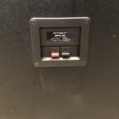 Optimus (Realistic) Mach Two Speakers 15" 160W 3-Way 1984 | Reverb