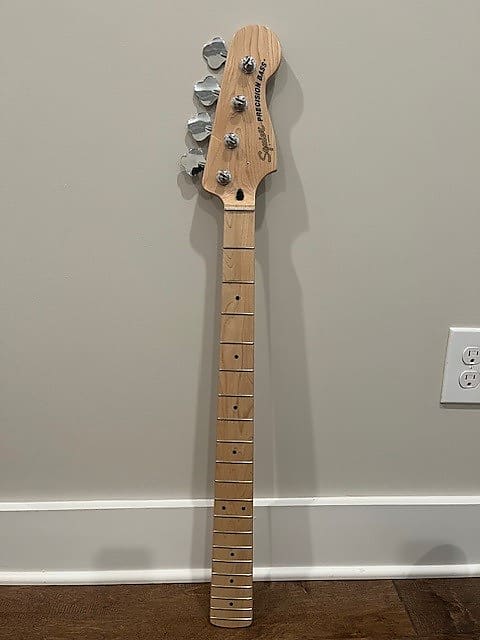 2025 Squier Affinity Precision Bass Neck with Tuners | Reverb