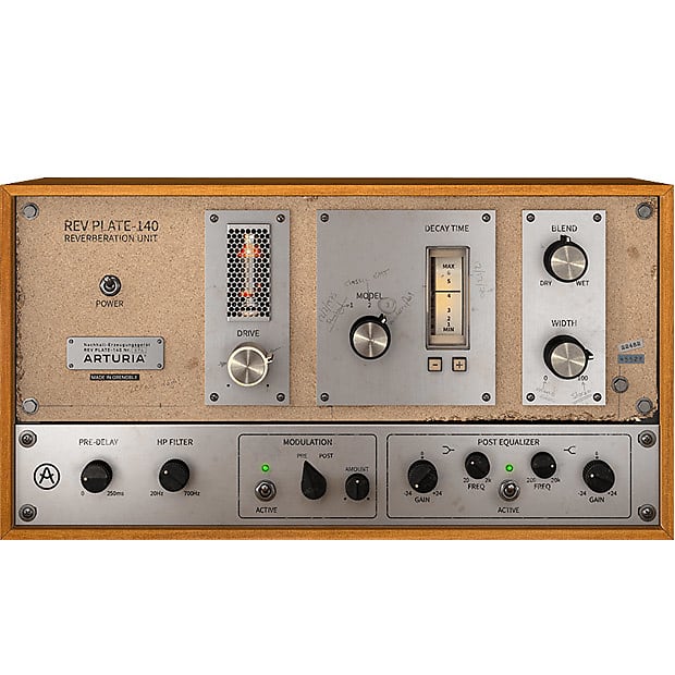 Arturia Rev PLATE-140 (Download) | Reverb Australia