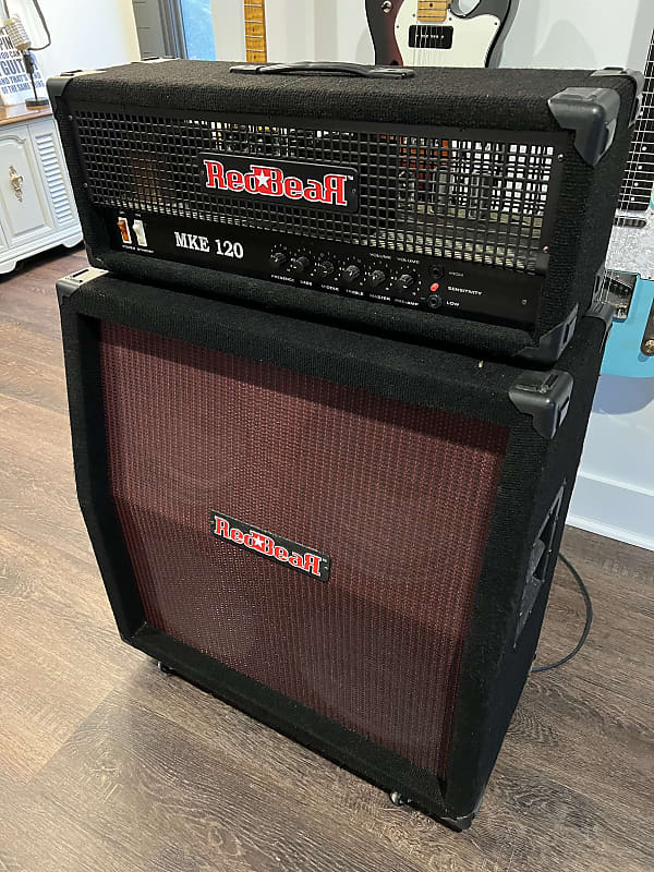 Red Bear MKE 120 and matching 4x12 cab (1990’s) | Reverb