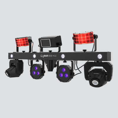 Chauvet GigBAR Move + ILS 5-in-1 Lighting System with Moving | Reverb